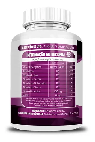 Suplemento en cápsulas Bionutri Natural Passiflora 120 Cápsulas 500mg ... Suplemento en cápsulas Bionutri Natural Passiflora 120 Cápsulas 500mg ...