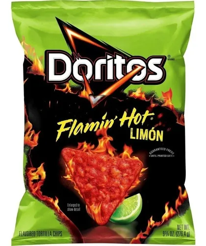Doritos Flamin Hot Limón 276 Gr Importados Mercadolibre