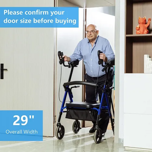 Elenker Heavy Duty Upright Walker, Bariatric Stand Up Rollat | Envío gratis Elenker Heavy Duty Upright Walker, Bariatric Stand Up Rollat | Envío gratis