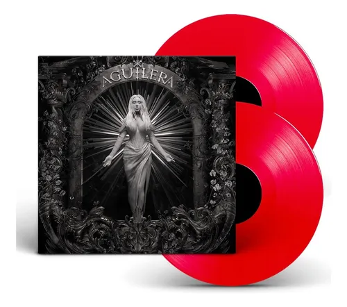 Christina Aguilera Vinil Duplo Vermelho Aguilera Latino Parcelamento