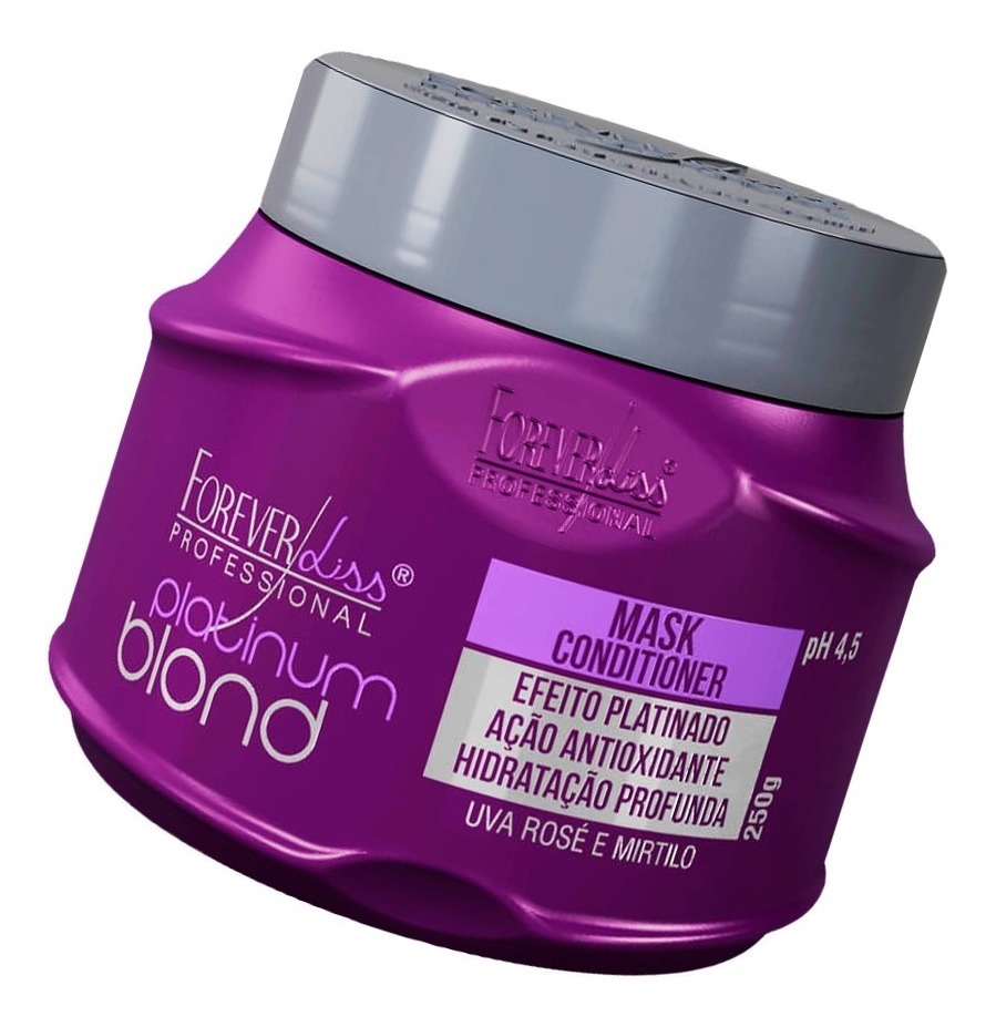 Forever Liss Máscara Matizadora Platinum Blond 250g Mercadolivre