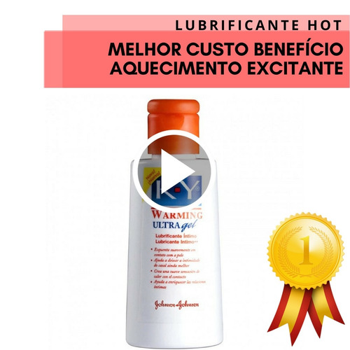 Gel Ky Warming Hot 71g Para Vagina Sem Lubrificação Mulher Parcelamento Sem Juros