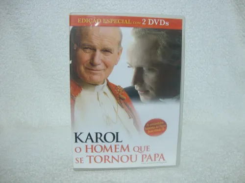 Dvd Duplo Original Karol- O Homem Que Se Tornou Papa | MercadoLivre Dvd Duplo Original Karol- O Homem Que Se Tornou Papa | MercadoLivre