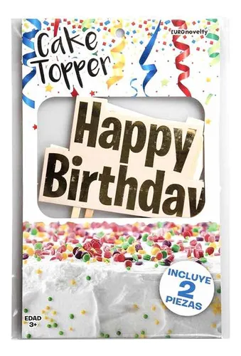 Cake Topper Letrero Para Pastel Feliz Cumpleaño Fiesta | MercadoLibre Cake Topper Letrero Para Pastel Feliz Cumpleaño Fiesta | MercadoLibre