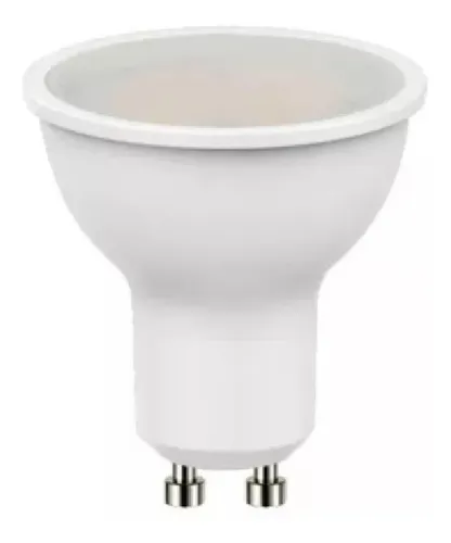 Lampara Dicroica Led 7w 220v Gu10 Pack 10 Calida Dimerizable Color De