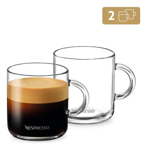Nespresso Set De 2 Mugs Vertuo Con Cucharas Cuotas Sin Interés