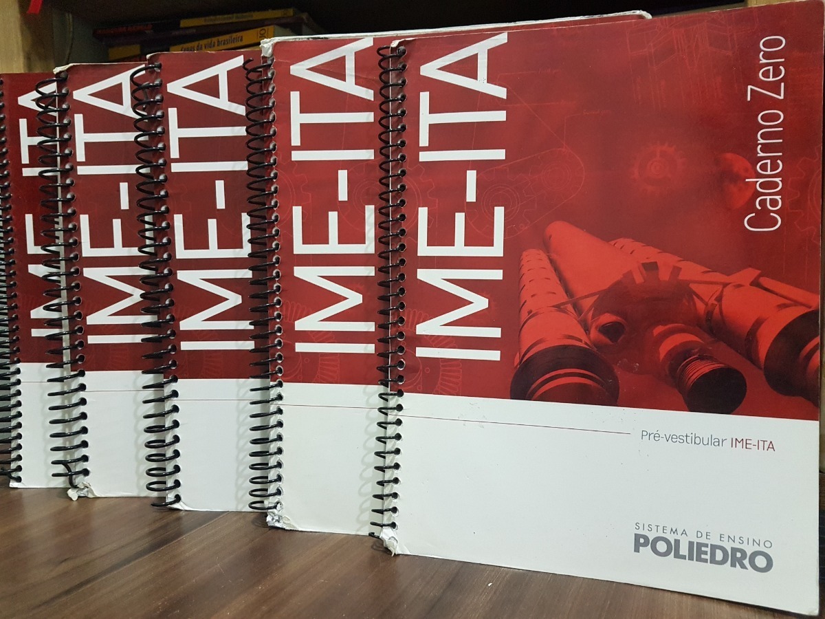 Material Poliedro Turma Ime Ita - 5 Vols | MercadoLivre Material Poliedro Turma Ime Ita - 5 Vols | MercadoLivre