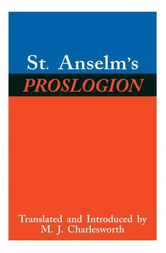 Livro: St. Anselms Proslogion, With A Reply On Behalf Of The Fool By ...