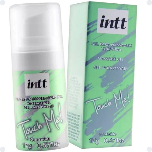 Gel Touch Me Lubrificante Intimo 100 Siliconado Intt 17g Sabor Gel Deslizante 100 Siliconado