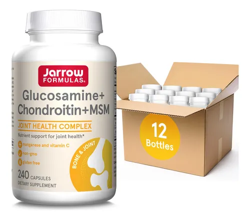 Suplemento Jarrow Formulas Glucosamina + Condroitina + Msm ...