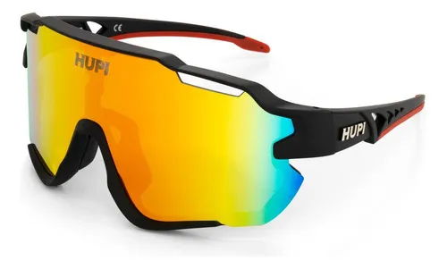 Gafas de sol Hupi Tunder con lentes espejadas negras y rojas | MercadoLibre Gafas de sol Hupi Tunder con lentes espejadas negras y rojas | MercadoLibre