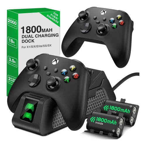 Base De Carga Para Mando Xbox Series X S Y 2 Baterías Meses Sin Interés