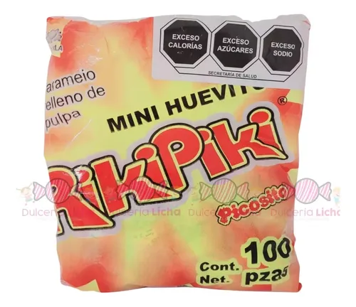 Pico Rico Mini Huevito Riki Piki Bolsa Con 100 Piezas | MercadoLibre