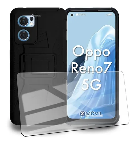 Funda P Oppo Reno 7 5g Uso Rudo Clip Mica Mercadolibre