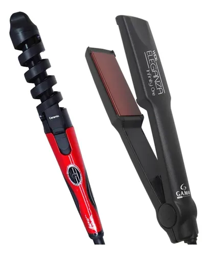 Prancha De Cabelo Gama Larga Cerâmica Ion 410°f Modelador ... Prancha De Cabelo Gama Larga Cerâmica Ion 410°f Modelador ...