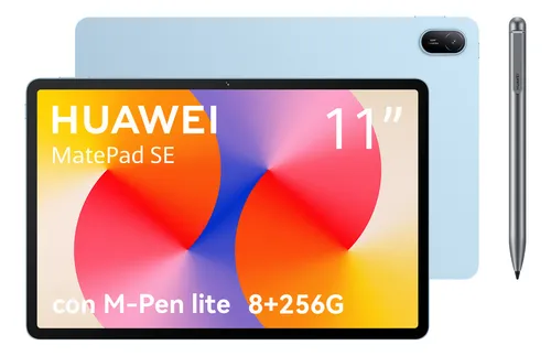Tablet Huawei Matepad Se 11 Wifi 8+128gb Azul Con Lápiz Color Azul ...