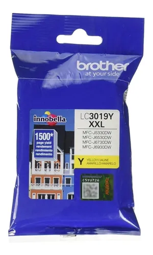 Cartucho Brother Lc3019y Xxl Amarillo Original J6370 5330 Cartucho Brother Lc3019y Xxl Amarillo Original J6370 5330