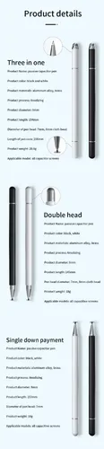 Lápiz Óptico Táctil 3 En 1 Stylus Celular Tablet iPhone iPad | Cuotas ...