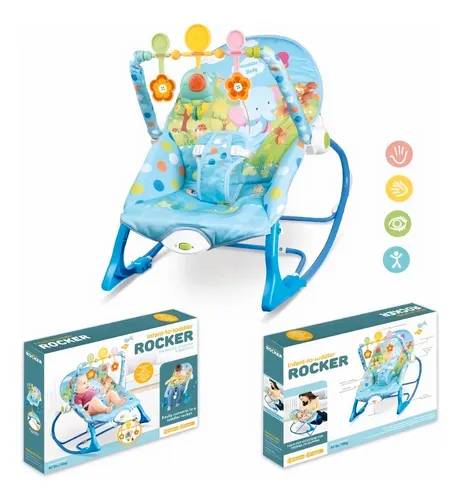 Silla Para Bebe Mecedora Vibradora Musical 3 En 1 | Cuotas sin interés Silla Para Bebe Mecedora Vibradora Musical 3 En 1 | Cuotas sin interés