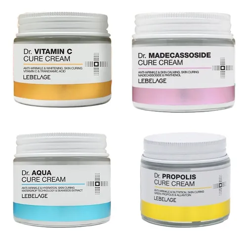 Crema Facial Coreana Dr Cure Antiarrugas Y Revitalizante 8pz