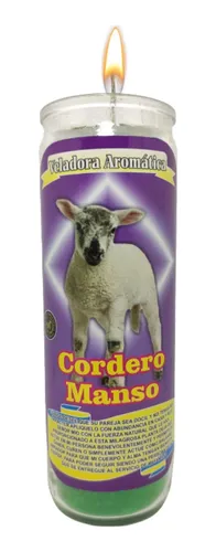 Veladora Esotérica Cordero Manso Amansar Quitar Coraje Aroma Veladora Esotérica Cordero Manso Amansar Quitar Coraje Aroma