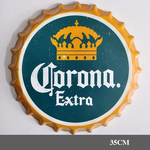 Poster Cuadro Chapa Tapa Metalico Cerveza Corona Retro en venta en Lima ... Poster Cuadro Chapa Tapa Metalico Cerveza Corona Retro en venta en Lima ...