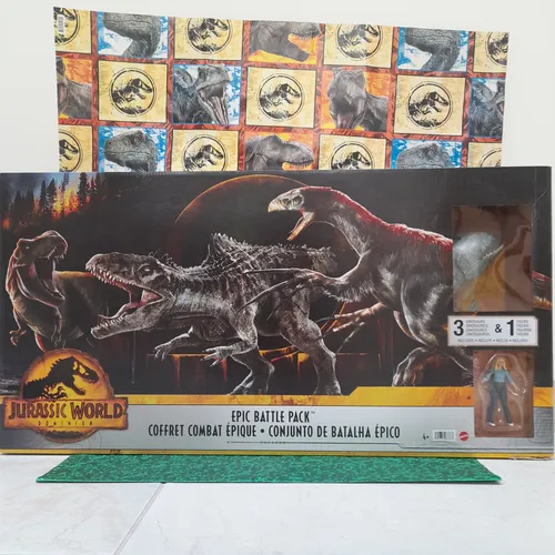 Jurassic World Dominion Epic Battle Pack Therizinosaurus Mercadolibre