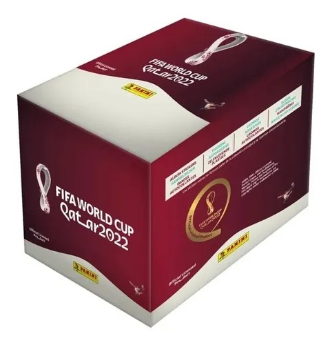 Caja De 104 Sobres Para Album Fifa Mundial Qatar 2022 Panini Caja De 104 Sobres Para Album Fifa Mundial Qatar 2022 Panini