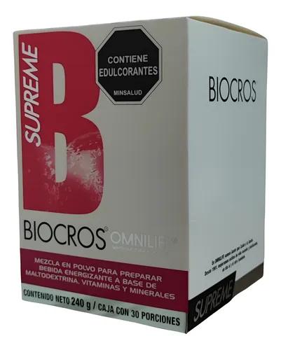 Biocros Supreme Caja 30 Sobres | Cuotas sin interés