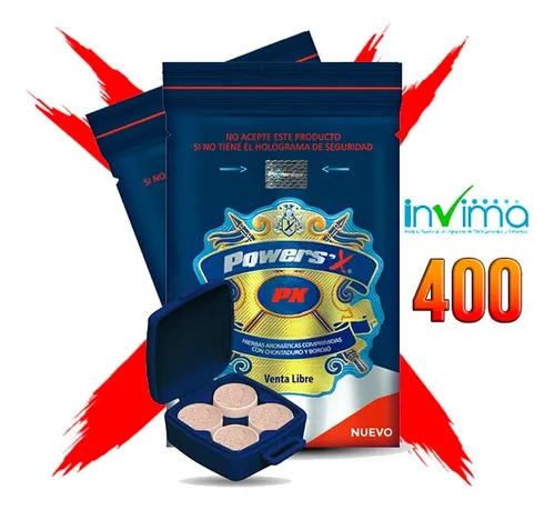 Estimulador Sexual Powersx X400 Ml A 12500 Cuotas Sin Interés