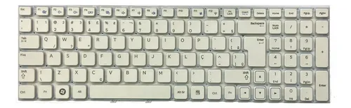 Teclado Para Notebook Samsung Np300e5a Ad5br - Ad2br Branco | MercadoLibre Teclado Para Notebook Samsung Np300e5a Ad5br - Ad2br Branco | MercadoLibre