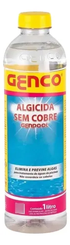 Algicida Choque Manutenção Genpool Genco Sem Cobre 1l Piscinas ...