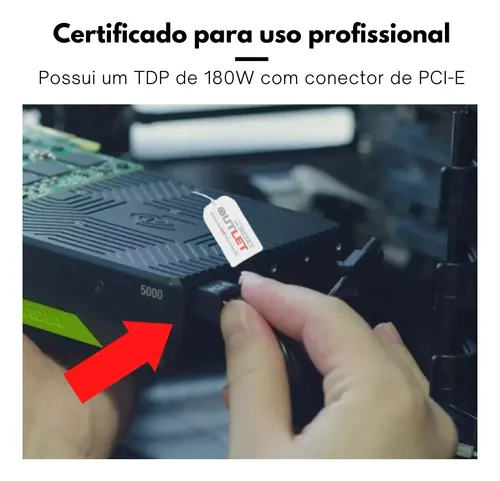 Placa De Video Quadro Gamer Profissional Quadro P5000 16 Gb Placa De Video Quadro Gamer Profissional Quadro P5000 16 Gb