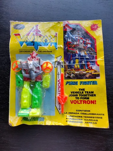 Figura Voltron Bootleg Raro Vintage Con Espada | MercadoLibre