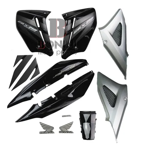 Rabeta Cbx 250 Twister Aba Tanque Preto 2008 Tampa Lateral