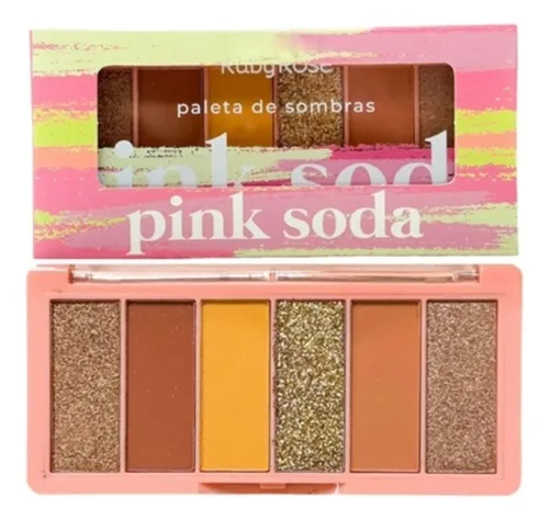 Paleta de sombras de ojos Pink Soda Ruby Rose | MercadoLibre