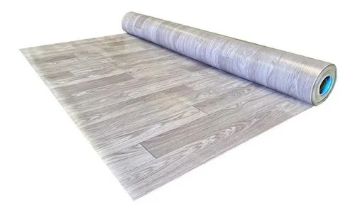 Piso Vinílico Simil Goma Madera Rollo X 10m2 Espesor 1.2mm Piso Vinílico Simil Goma Madera Rollo X 10m2 Espesor 1.2mm