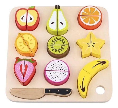 Juego Para Cortar Frutas Juguete Infantil Tooky Toy Mercadolibre