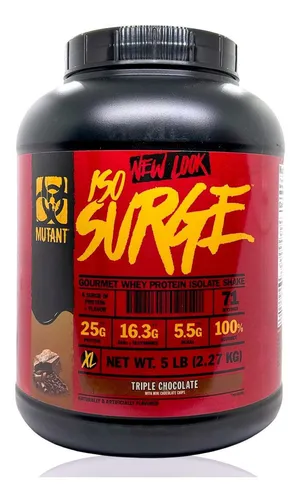 Mutant Iso Surge Proteina Aislada 5 Lb Triple Chocolate | Envío gratis