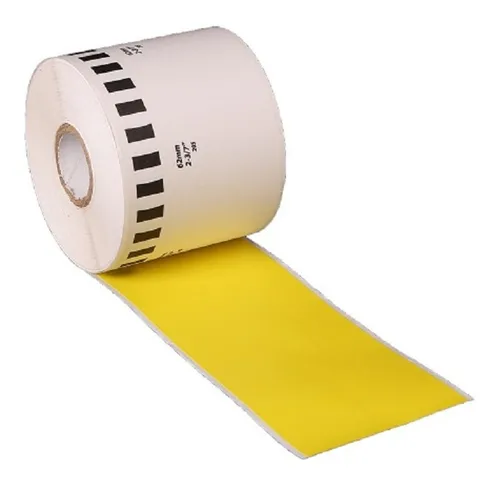 Dk2205 Rollo De Etiqueta Brother 62mm Amarilla P/ql700 Ql500 | MercadoLibre Dk2205 Rollo De Etiqueta Brother 62mm Amarilla P/ql700 Ql500 | MercadoLibre
