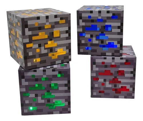 Minecraft Lámpara Cubo Mineral Diamante Usb Led Recargable | Cuotas sin ... Minecraft Lámpara Cubo Mineral Diamante Usb Led Recargable | Cuotas sin ...