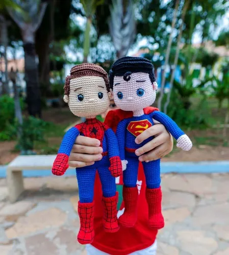 Amigurumis Crochet Set X 2 ´patrones De Super Heroes en venta en San ... Amigurumis Crochet Set X 2 ´patrones De Super Heroes en venta en San ...