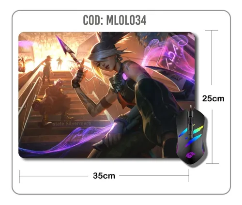 Mouse Pad Gamer G 25x35 League Of Legends Akali Mod: Mlol034 | MercadoLivre Mouse Pad Gamer G 25x35 League Of Legends Akali Mod: Mlol034 | MercadoLivre