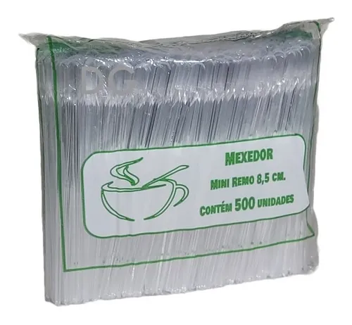 Mexedor/palheta De Plastico Café/chá 500 Unidades | MercadoLivre