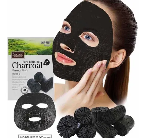 Mascarillas Coreana Carbon Activo Para Impureza Y Poros 10pz Meses