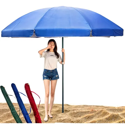 Guarda Sol Gigante 2,40m Uv Praia Piscina Respirável Verão | Frete grátis