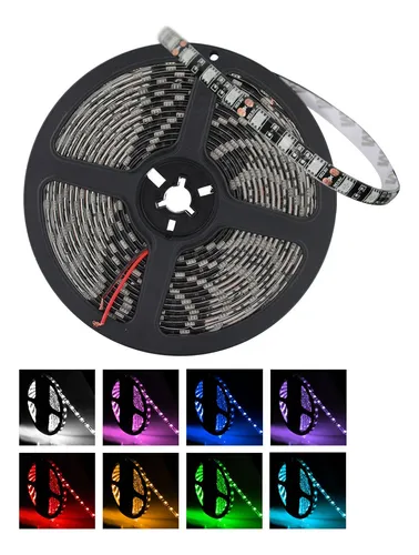 Tira Led 5050 Recortable Rollo 5m Inter Exterior F1 Envío Gratis