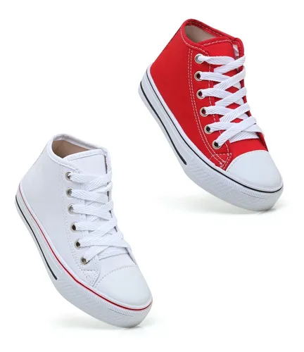Kit 2 Pares Tenis Botinha Ligth Star Feminino E Masculino ... Kit 2 Pares Tenis Botinha Ligth Star Feminino E Masculino ...