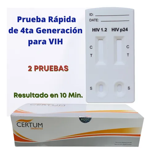 Kit V I H Prueba 4ta Generación Certum Kit De 2 Pruebas Envío Gratis