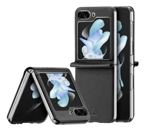 Capa Anti Impacto Couro Magnética Para Galaxy Z Flip 5 Dux